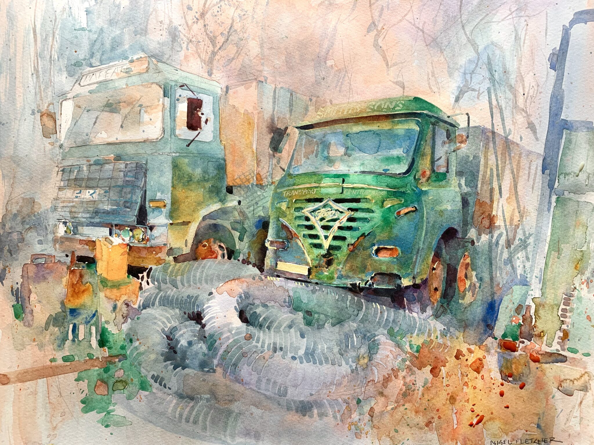 watercolours – Nigel Fletcher