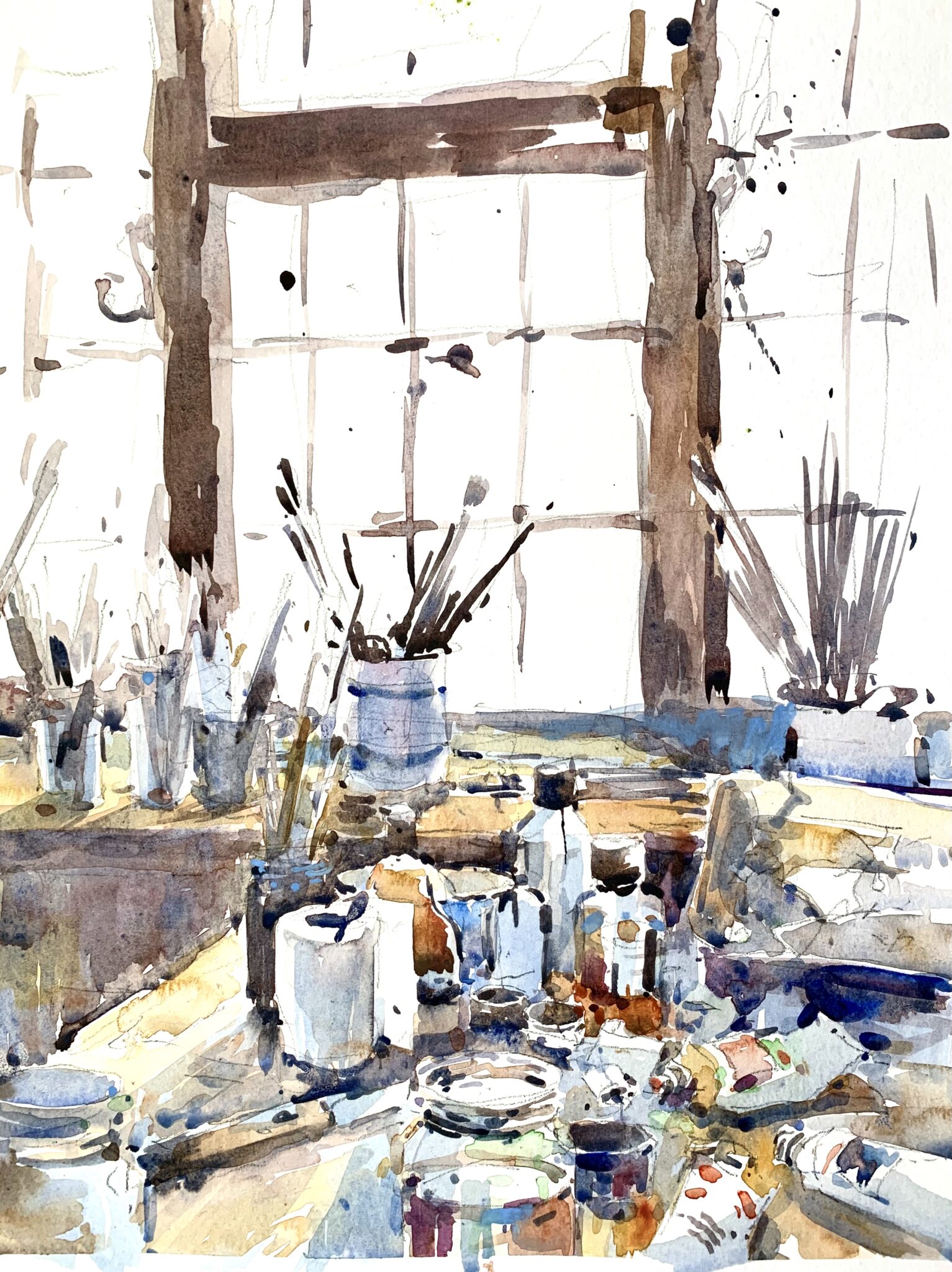 watercolours – Nigel Fletcher